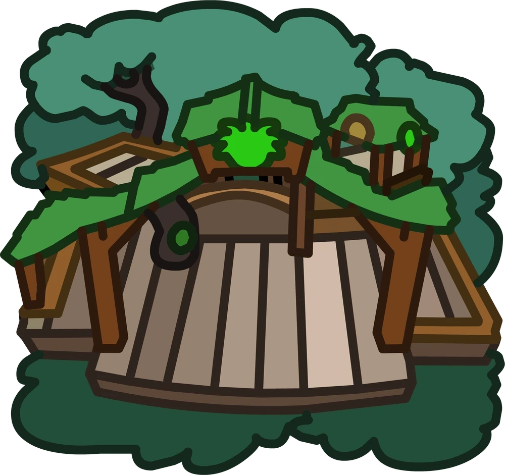 Green Puffle Tree House | Club Penguin Legacy Wiki | Fandom