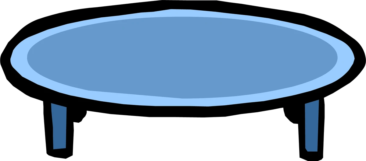Blue Table | Club Penguin Legacy Wiki | Fandom