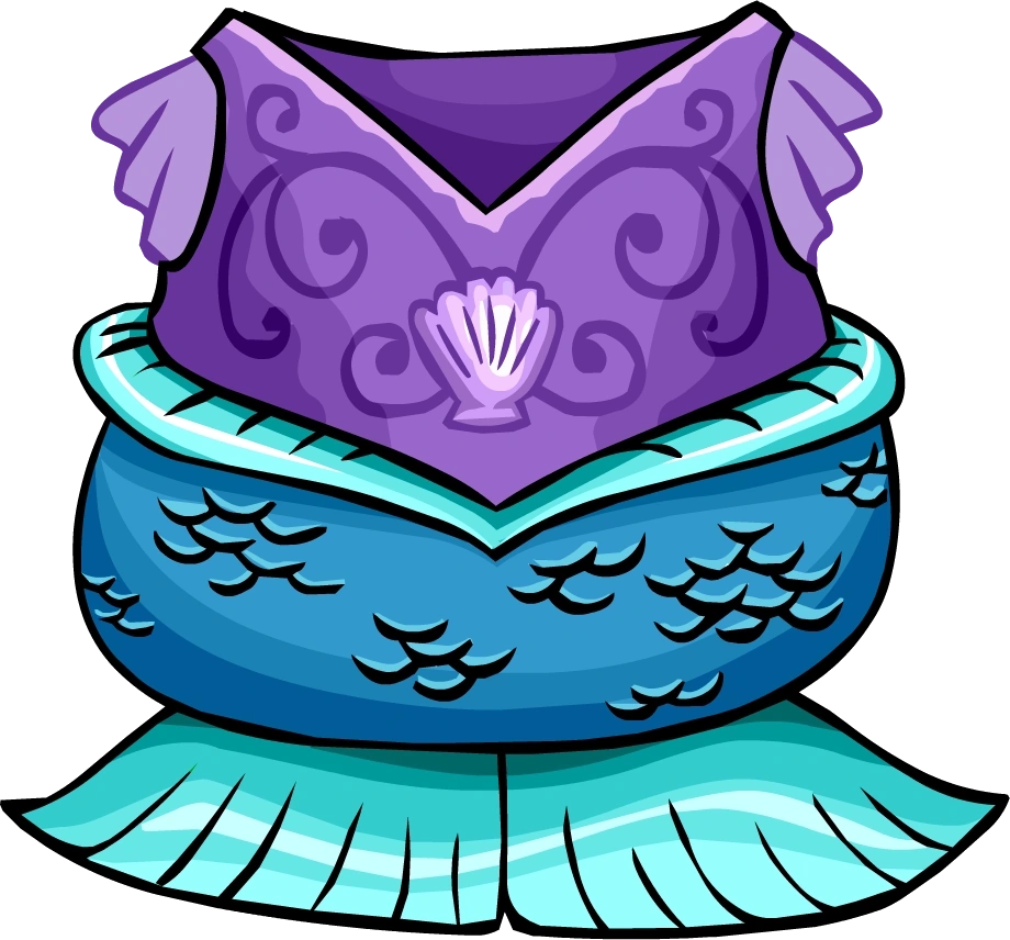 Mermaid Costume | Club Penguin Legacy Wiki | Fandom