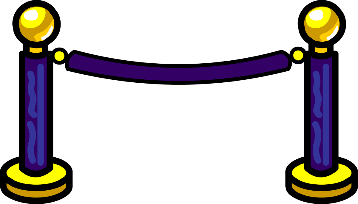 Violet Velvet Rope | Club Penguin Legacy Wiki | Fandom