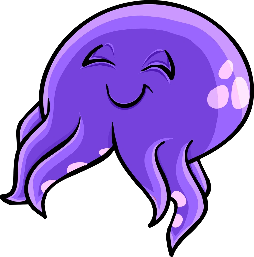 Inky Squid Lid | Club Penguin Legacy Wiki | Fandom