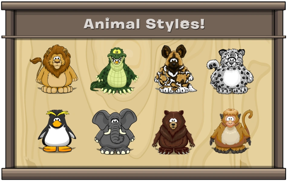 Animal Styles! Catalog | Club Penguin Legacy Wiki | Fandom