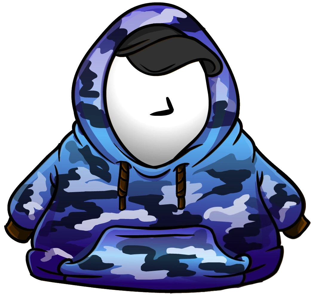 Blue Hip Hop Hoodie Club Penguin Legacy Wiki Fandom