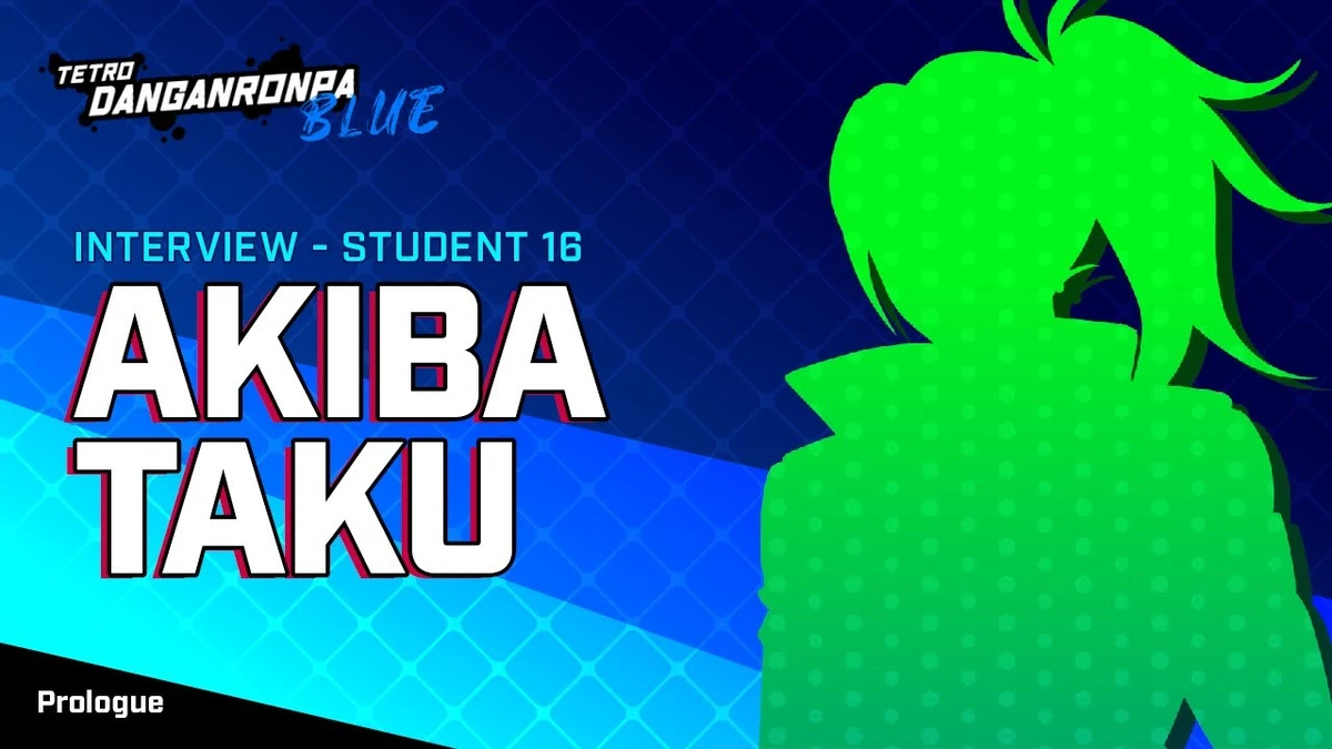 The Interview: Akiba | Tetro Danganronpa Wiki | Fandom
