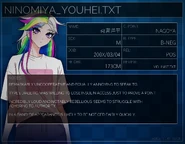 Youhei Ninomiya | Tetro Danganronpa Wiki | Fandom