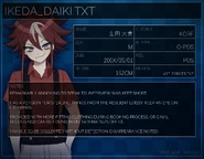 Daiki Ikeda | Tetro Danganronpa Wiki | Fandom