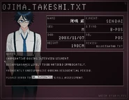 Takeshi Ojima | Tetro Danganronpa Wiki | Fandom