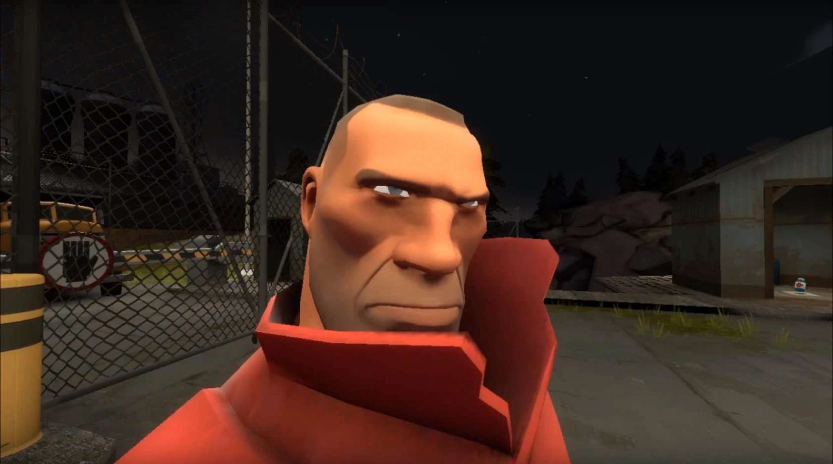 Soldier Without Helmet Tf2