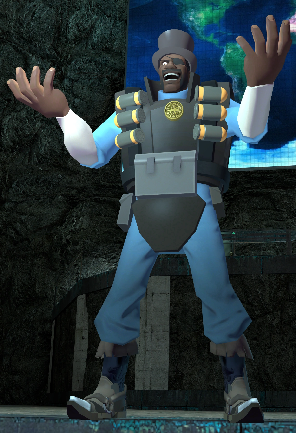 BLU Gentlemanly Demo | TF2 FreakShow Wiki | Fandom