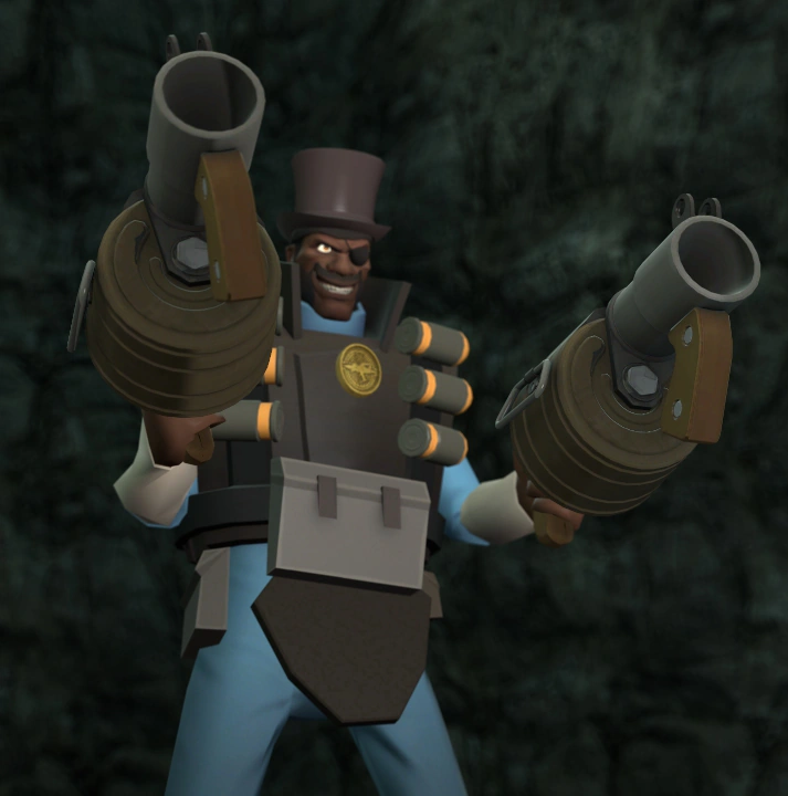 BLU Gentlemanly Demo | TF2 FreakShow Wiki | Fandom