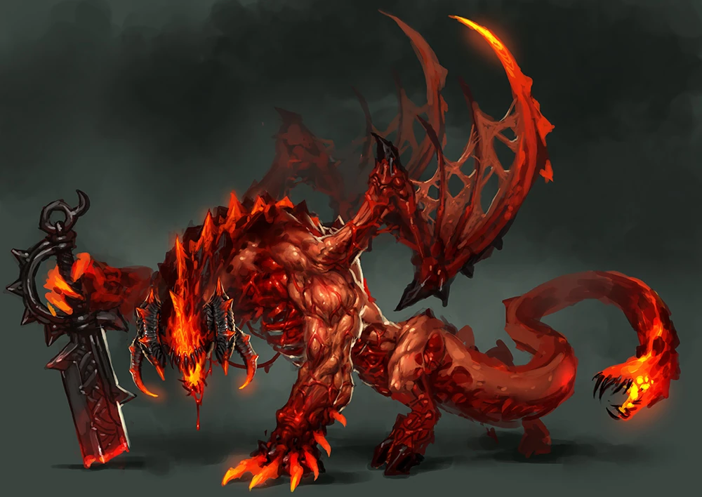 Infernal Pit Fiend | The Fate of Champions Wiki | Fandom