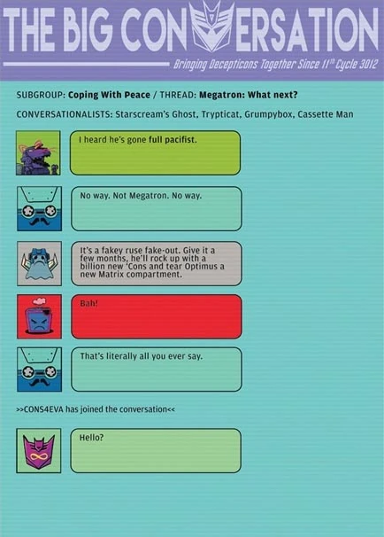 The Big Conversation | Transformers Universe MUX | Fandom