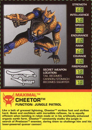 Cheetor (Eukaris) | Transformers Universe MUX | Fandom