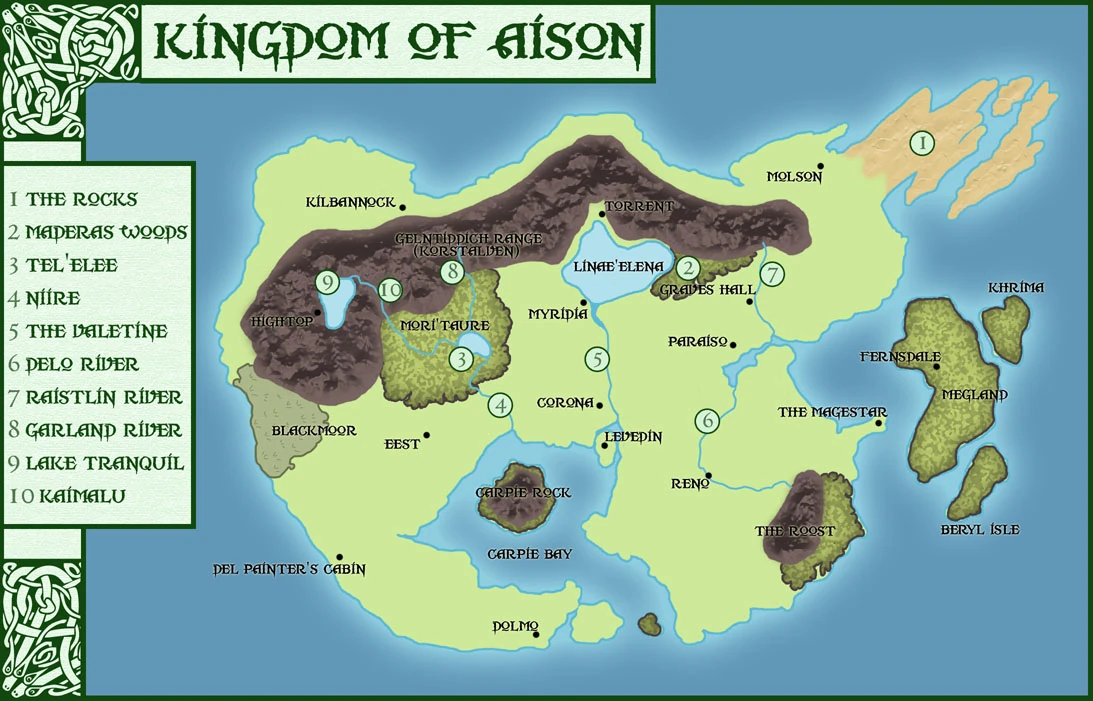 Aison Map (Distreyd Era) | The Gamer's Alliance Wiki | Fandom