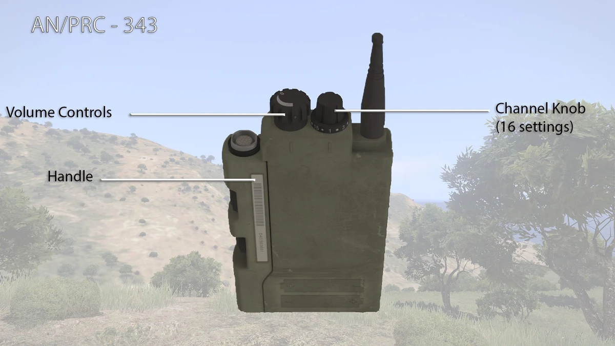 La AN/PRC 343 | Wiki TGV Arma 3 Milsim | Fandom