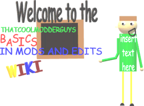 ThatCoolModderGuys Basics In Mods And Edits Wiki | Fandom