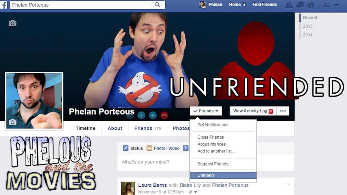Unfriended | Channel Awesome | Fandom