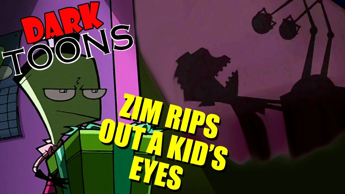 Zim Rips Out a Kid's Eyes | Channel Awesome | Fandom