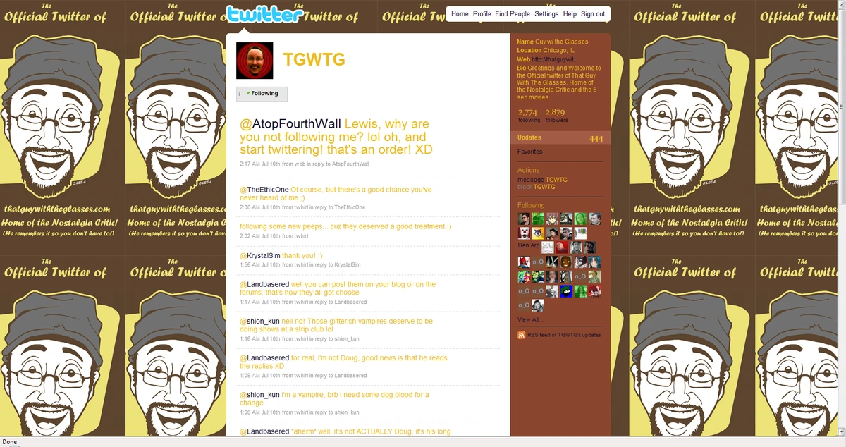 Channel Awesome Twitter | Channel Awesome | Fandom