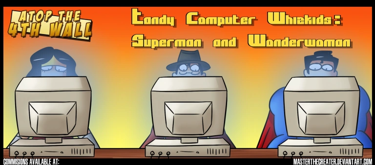 Superman and Wonder Woman: Tandy Computer Whiz Kids | Channel Awesome ...