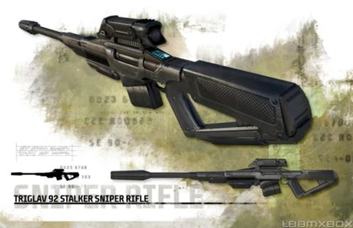Triglav 92 Stalker Sniper Rifle | Team Heretic Dinofox Wiki | Fandom