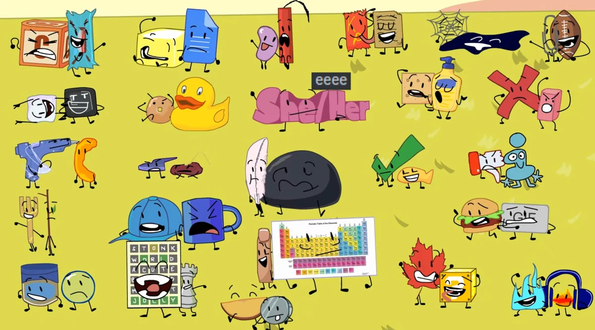 Pairs | The 100 Character Object Show Wiki | Fandom