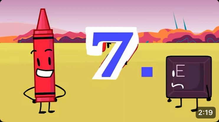 Put the 7 Down | The 100 Character Object Show Wiki | Fandom