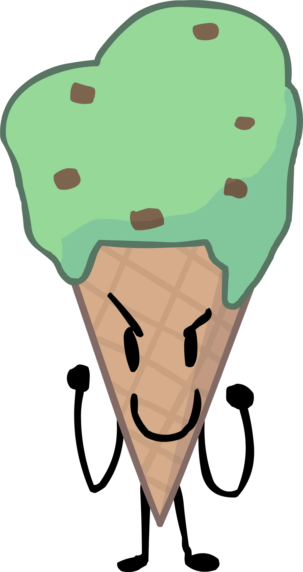 Mint Chocolate Chip Ice Cream | The 100 Character Object Show Wiki | Fandom