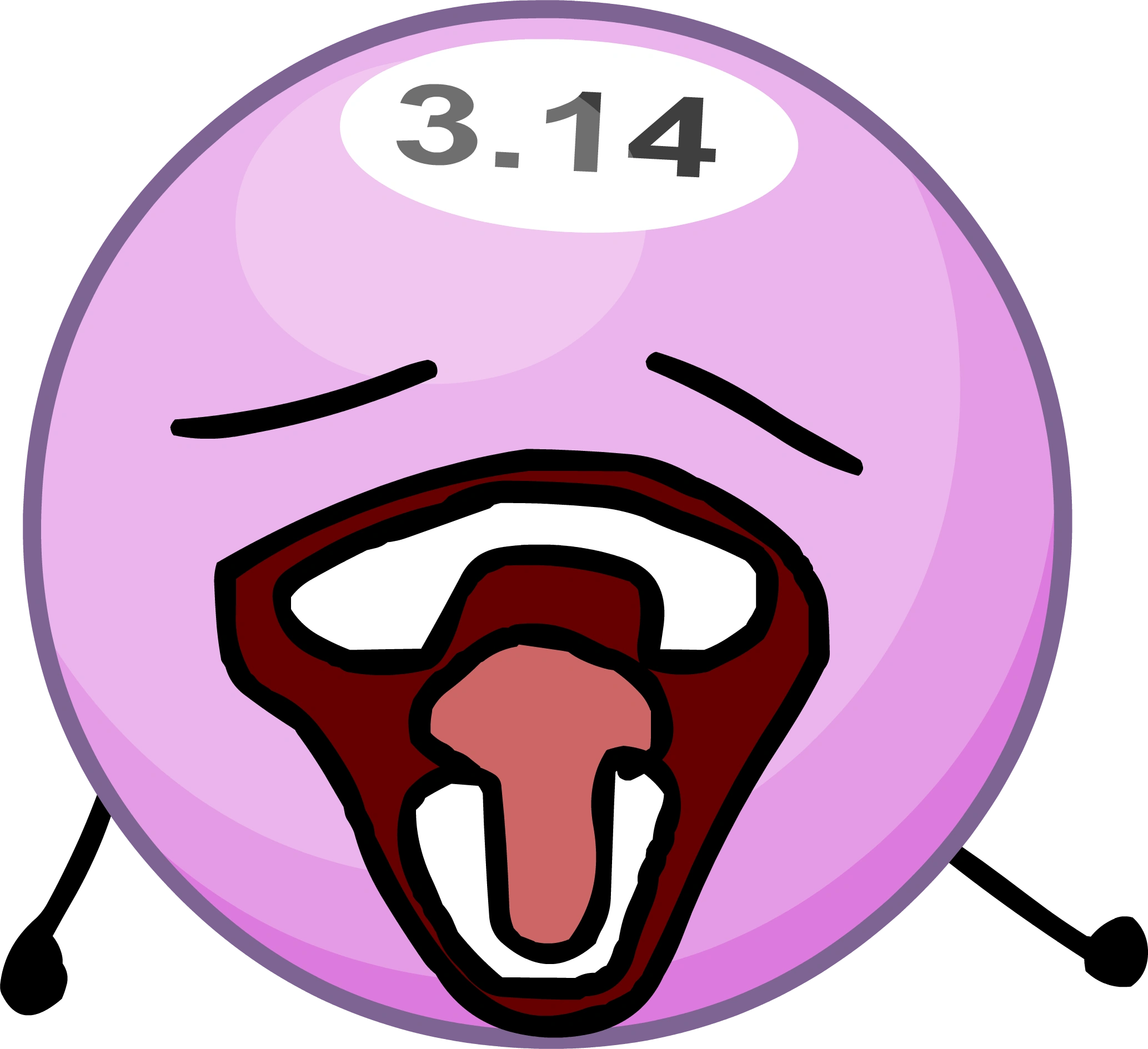 3.14-Ball | The 100 Character Object Show Wiki | Fandom