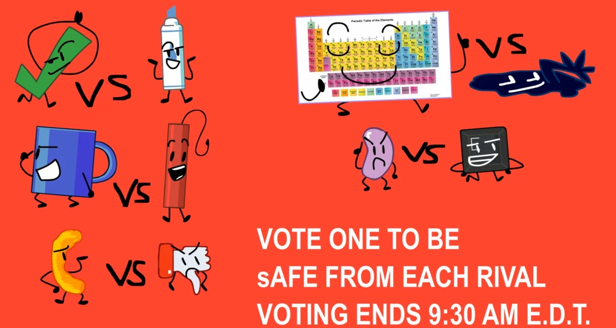 Rivals | The 100 Character Object Show Wiki | Fandom