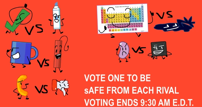 Rivals | The 100 Character Object Show Wiki | Fandom