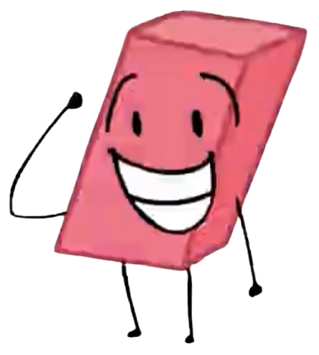 Mini Eraser | The 100 Character Object Show Wiki | Fandom