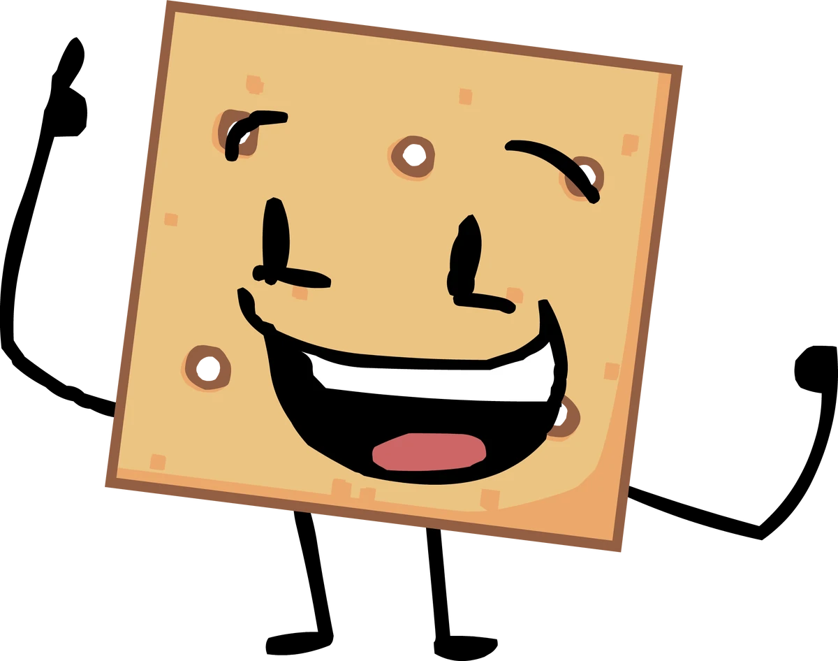 Graham Cracker | The 100 Character Object Show Wiki | Fandom