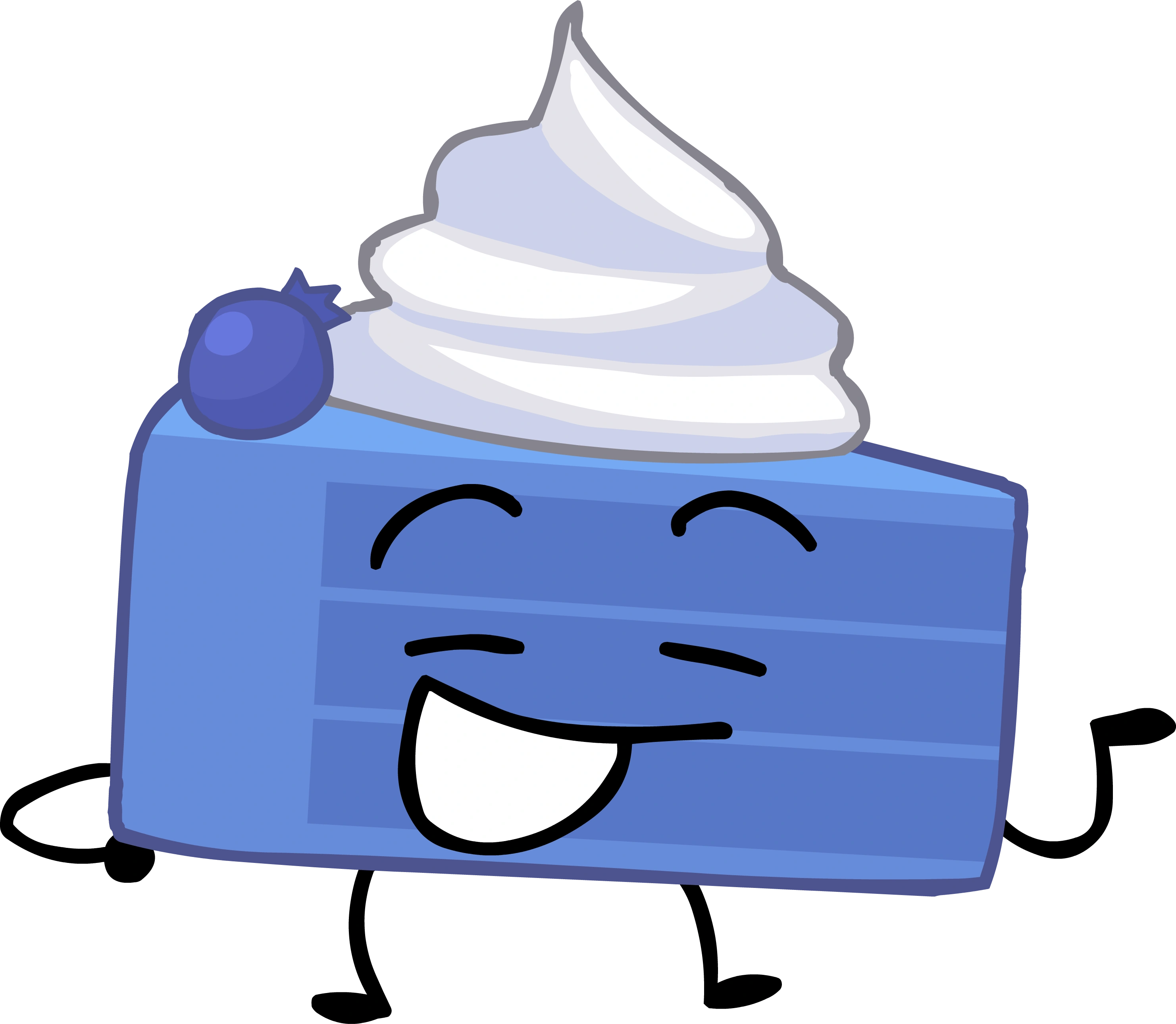 Blue Cake | The 100 Character Object Show Wiki | Fandom