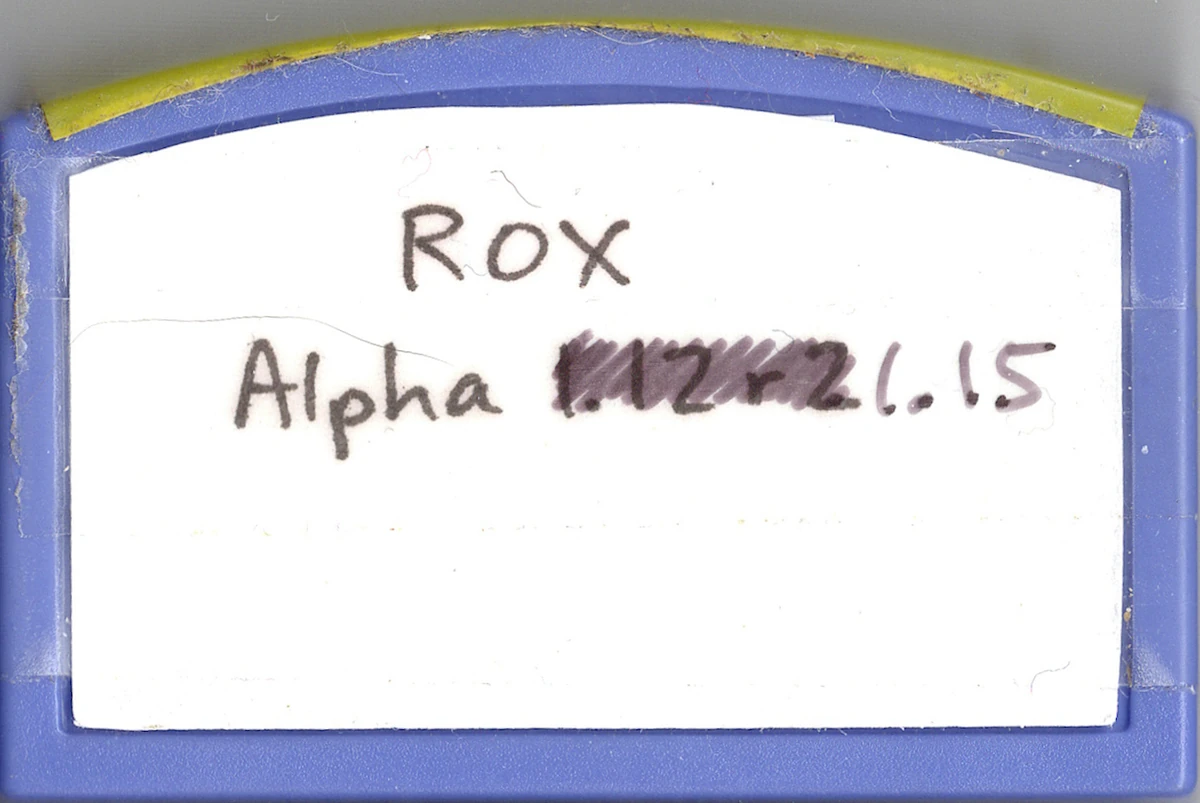 ROX Alpha 1.15 | The Actual LeapFrog Wiki | Fandom