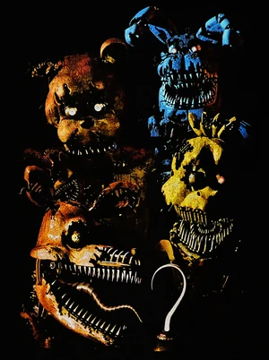 Nightmare Animatronics | The adventure of gamers Wikia | Fandom