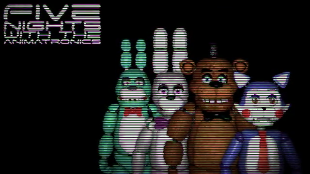 Five Nights With The Animatronics The Adventure Of Gamers Wikia Fandom