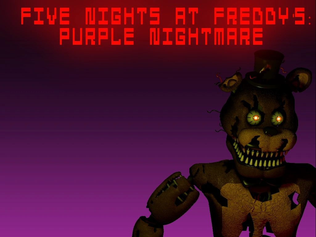 Five Nights at Freddy's : Purple Nightmare | The adventure of gamers ...