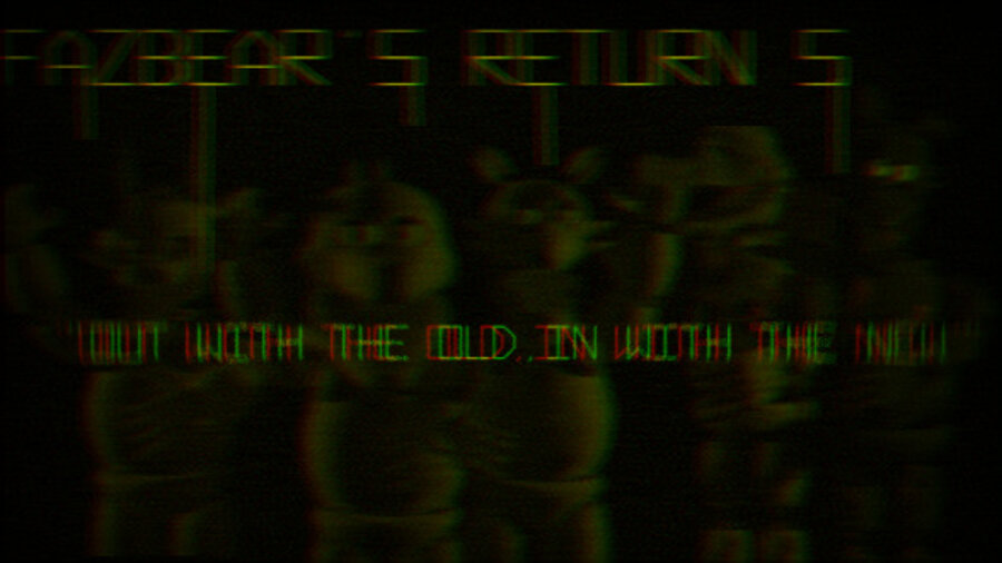 Fazbear's Return 5: Reborn | The adventure of gamers Wikia | Fandom Fazbear's Return 5: Reborn | The adventure of gamers Wikia | Fandom