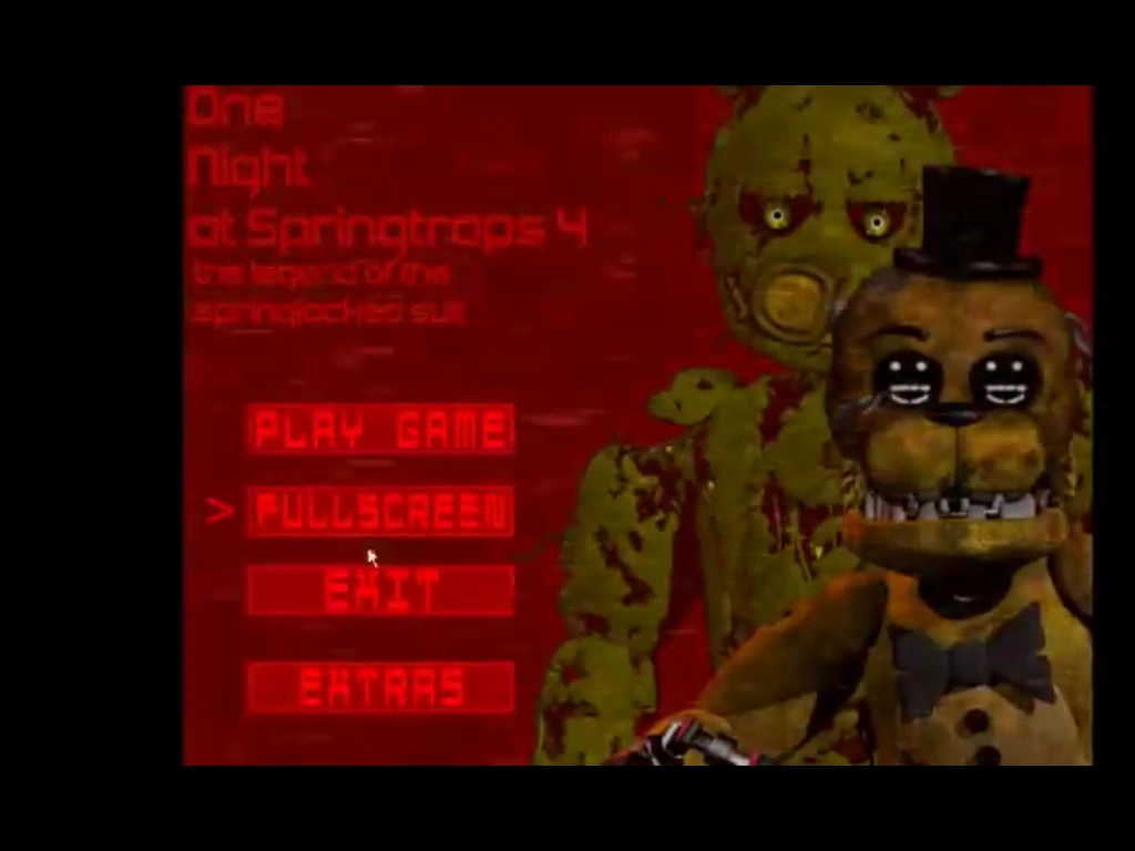 One night at Springtrap's 4 | The adventure of gamers Wikia | Fandom