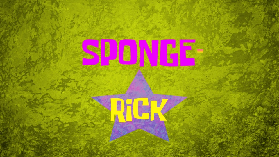 Sponge-Rick | The Adventure of SpongeBob SquarePants Wiki | Fandom