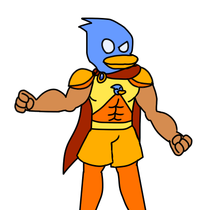 Quack Man! (character) | The Adventure of SpongeBob SquarePants Wiki ...