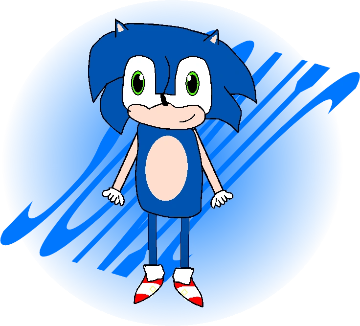 Sonic (Bacon Fan-made Version) | The Adventures Of Epic Bacon Wiki | Fandom