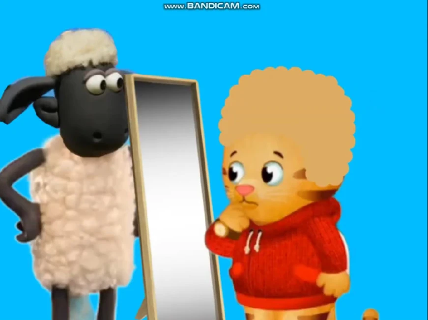 Daniel's Hairstyle | The Adventures Of Shaun The Sheep And Daniel Tiger ...