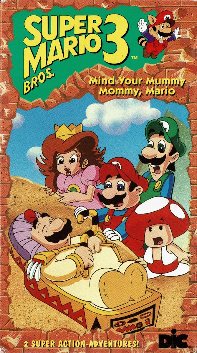 Mind Your Mummy Mommy, Mario (VHS) | The Adventures of Super Mario Bros ...