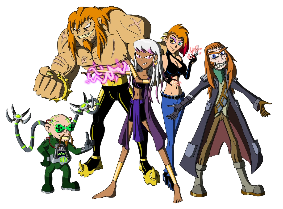 Fearsome Five | The Adventures of the Gladiators of Cybertron Wiki | Fandom