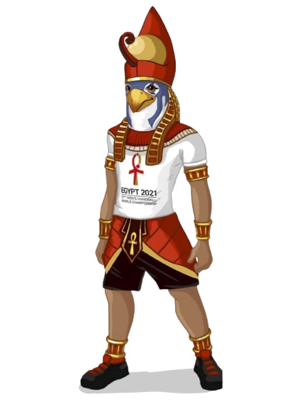 Horus (Handball Championships Mascot) | The Adventures of the ...
