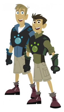Martin and Chris Kratt | The Adventures of the Gladiators of Cybertron Wiki | Fandom