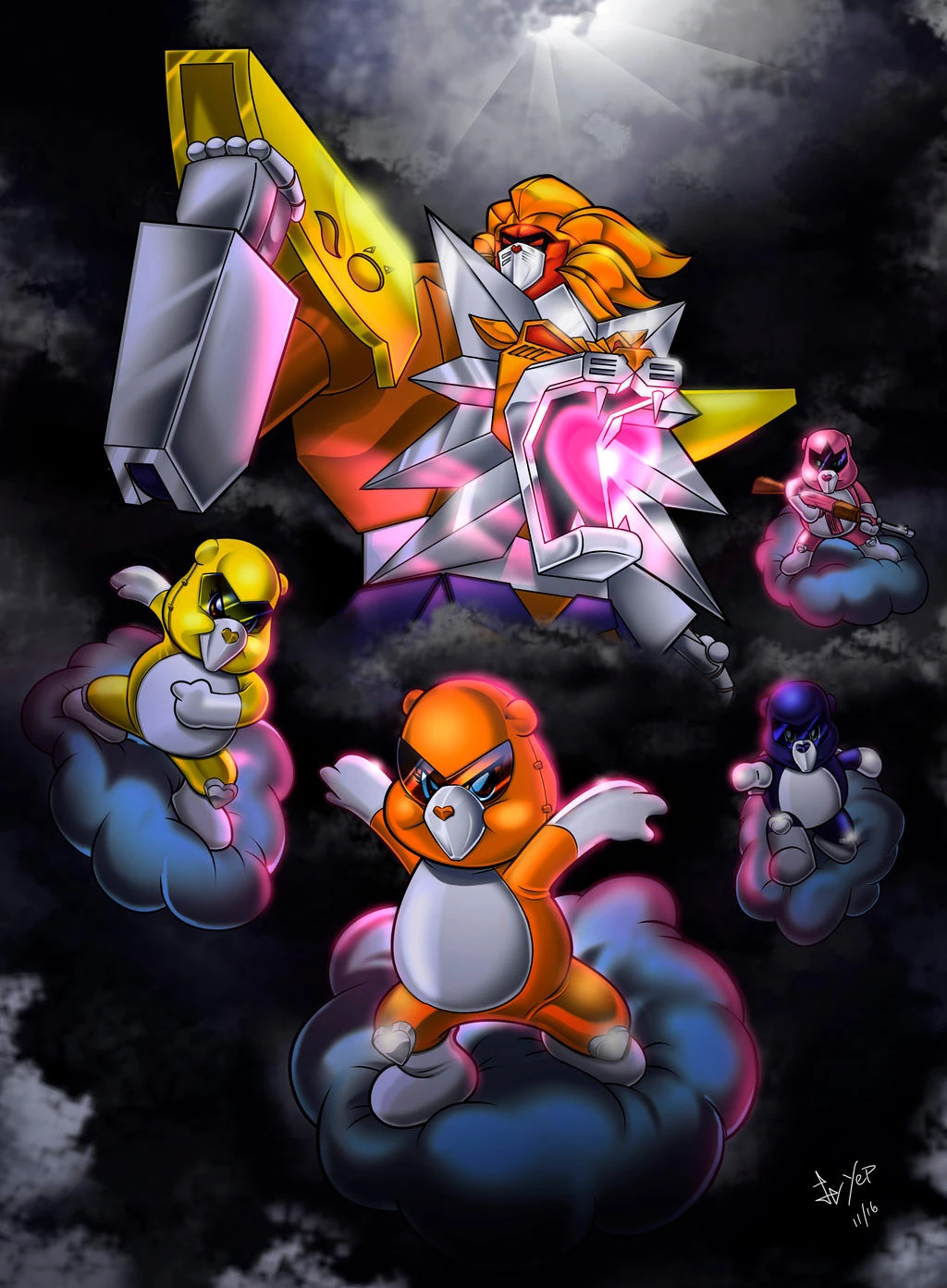 Care Bear Power Rangers?! | The Adventures of the Gladiators of ...