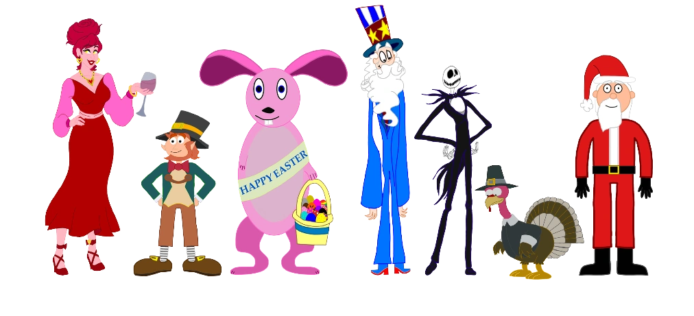 About the Seven Holiday Kings | The Adventures of the Gladiators of ...